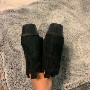 Vionic | Shoes | Vionic Black Suede Bootie | Poshmark